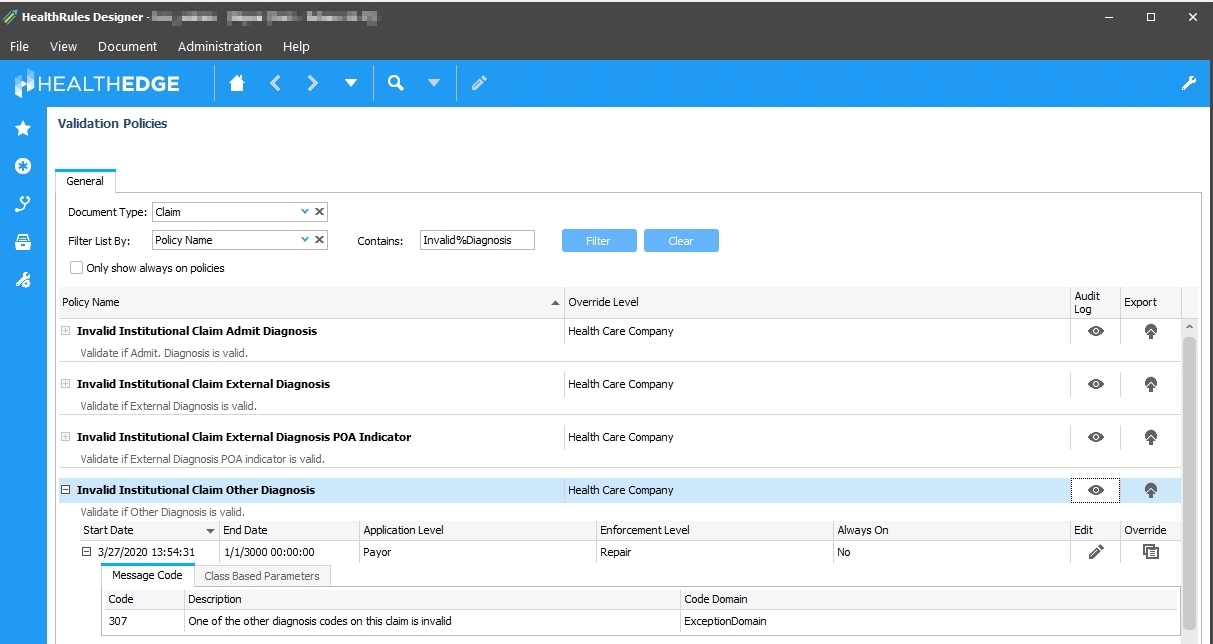 Blog Article: Debugging: Invalid Diagnosis not triggering exception for Needs Repair